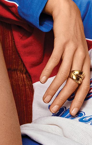 PILGRIM RAVEN RING IN GOLD – Comme Moi Boutique